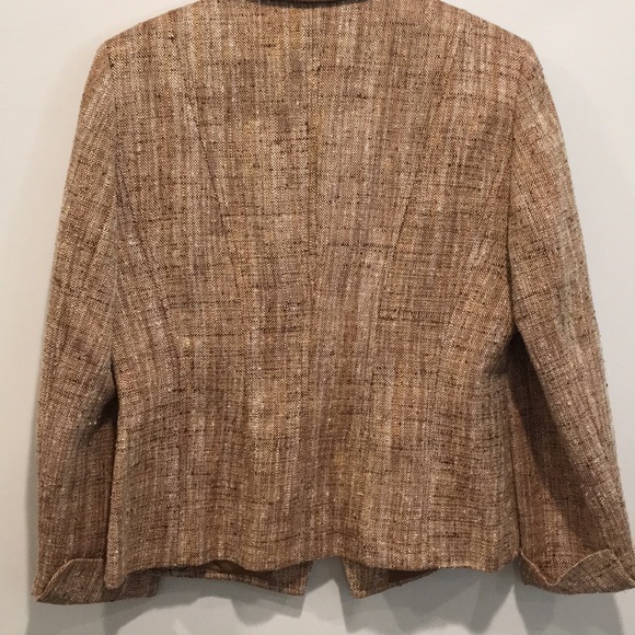 Basler | Jackets & Coats | Basler Silk And Linen Career Blazer | Poshmark